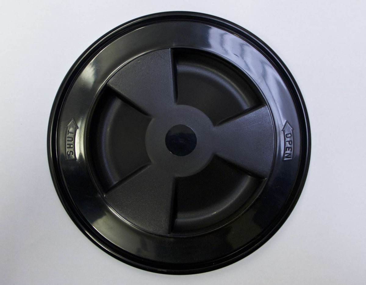 Round inspection hatch 133mm - black – Nuova Rade online