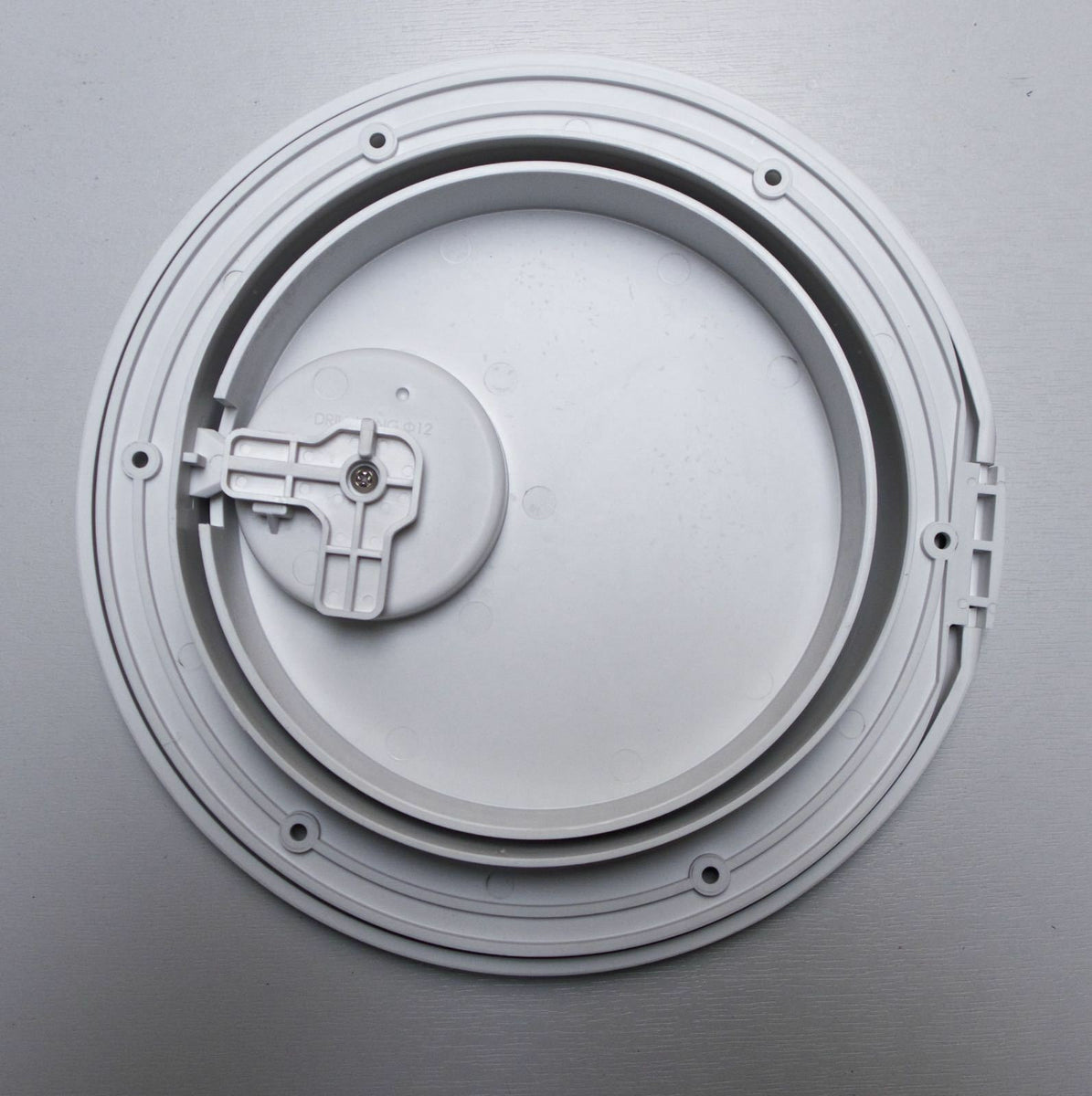 Industrial round hatch 280mm - white – Nuova Rade online