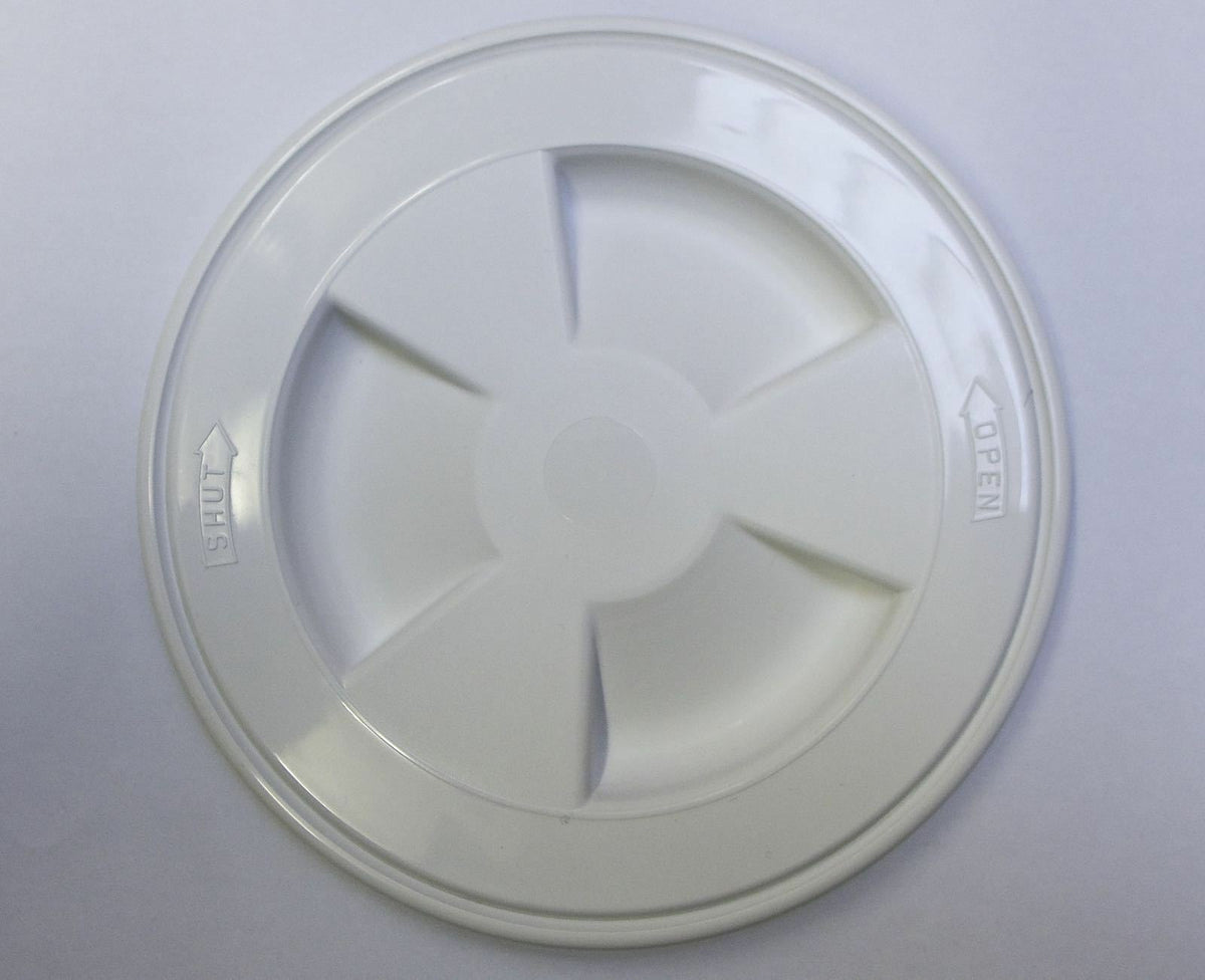 Round inspection hatch 155mm - white – Nuova Rade online